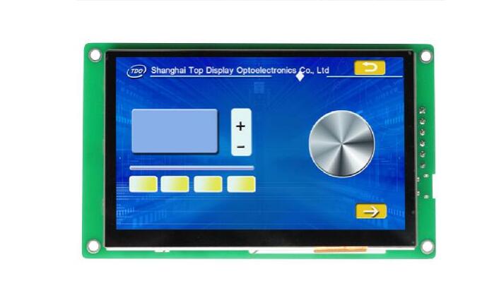 TY043WQH01CT TDO UART CTP display 4.3 inch 480*272 touch lcd with rs485 ...