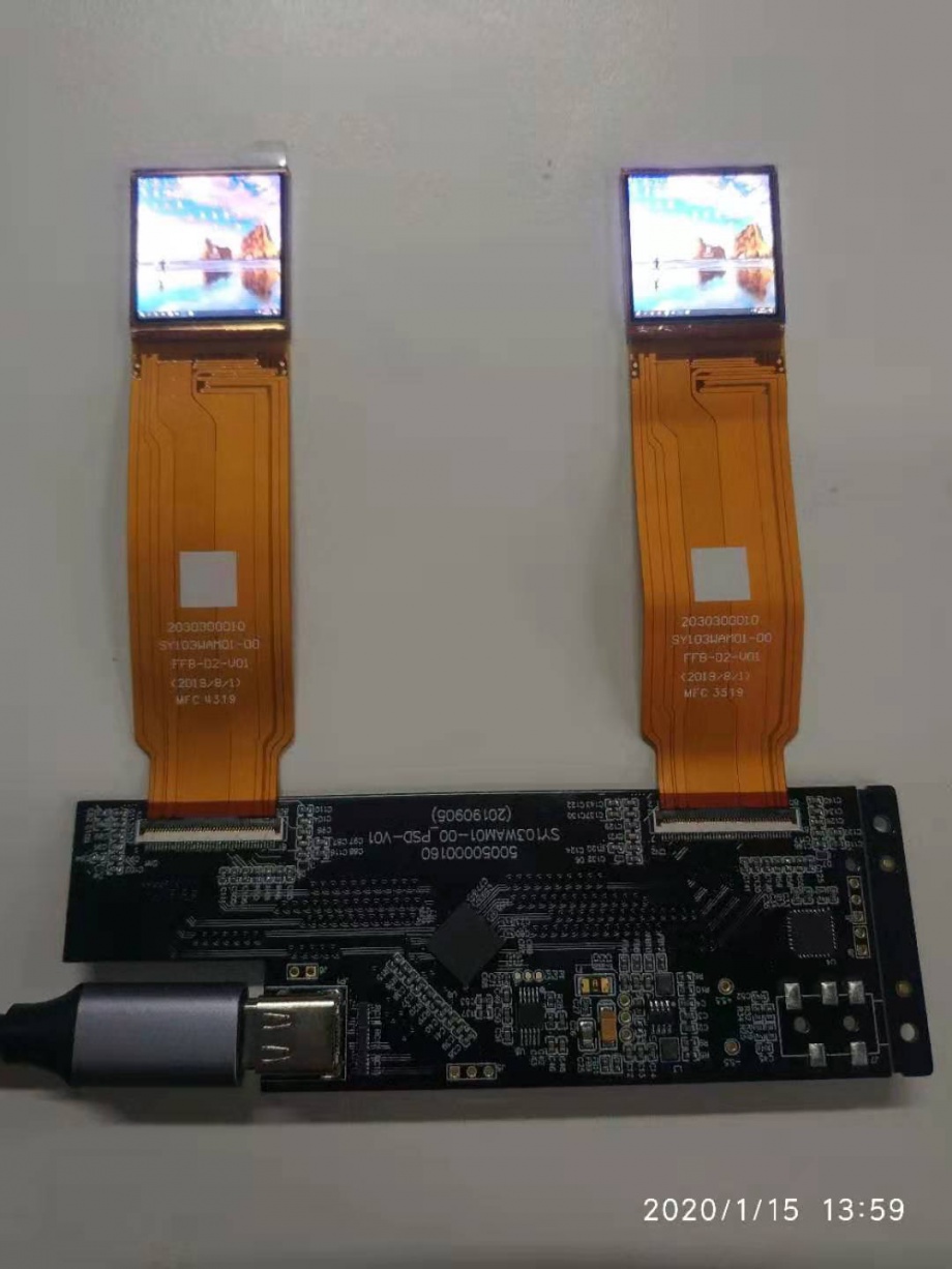 TAS0103SQS01 TDO Si-OLED, 1.03 inch, 2.5K, 2560*2560, 2500nits, MIPI ...