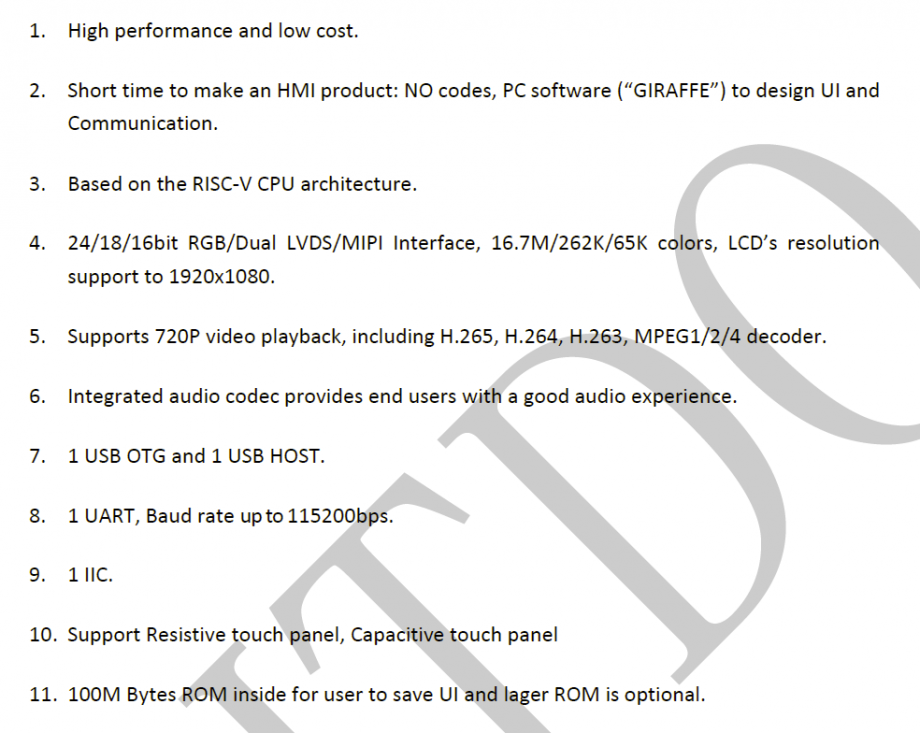 X6A1 TDO Core Module, TFT LCD Controller Board, TR660 chip, 128M memory ...